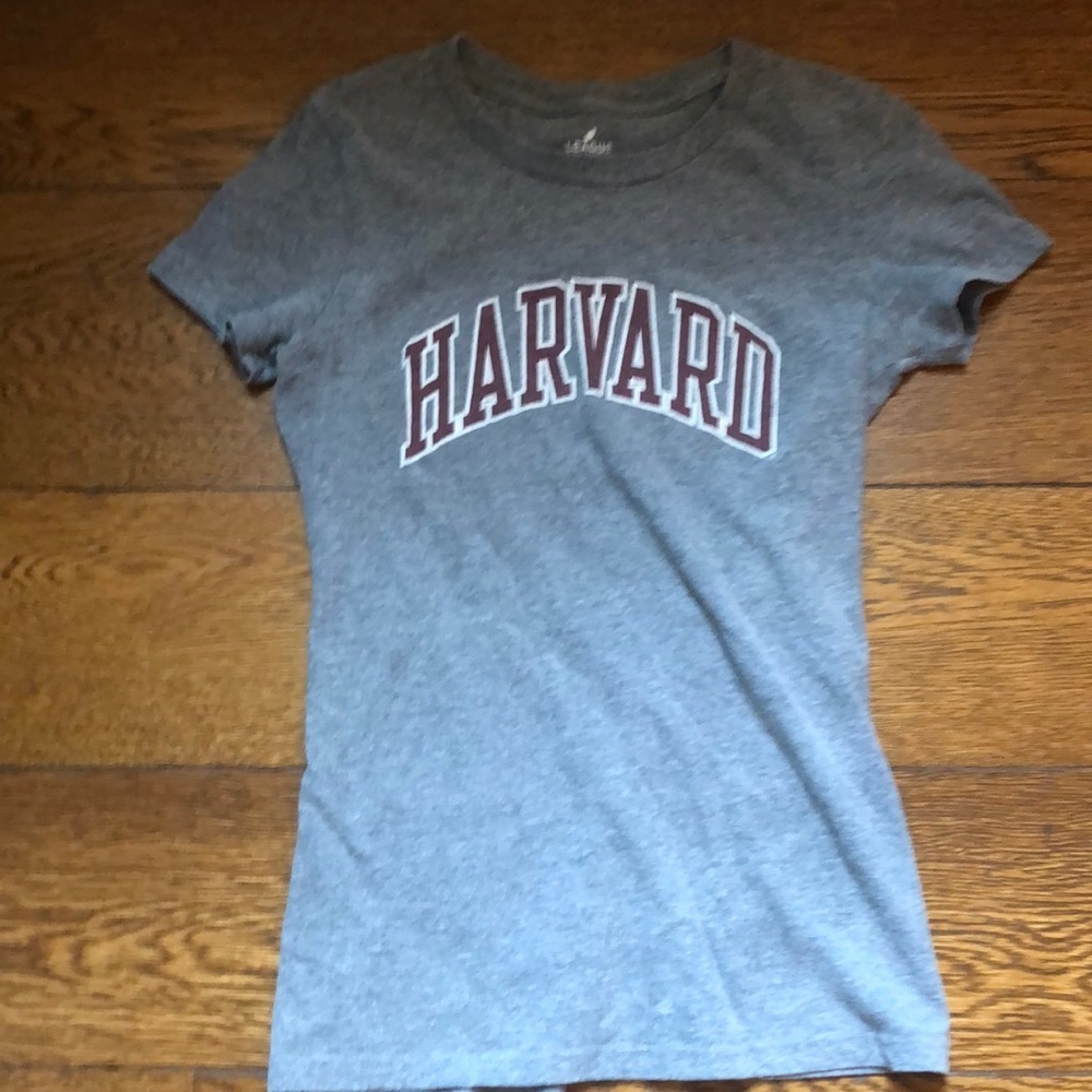 Harvard University College Graphic Tee Shirt M - Gem